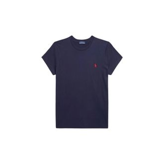 Ralph Lauren Homme, Tops, Bleu, Taille: XL Tee-shirt Col Rond Cruise Navy - Taille: S,Couleur: Cruise Navy