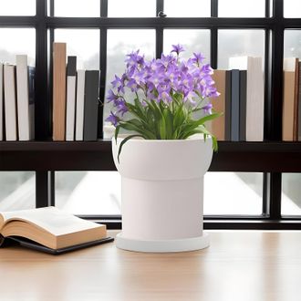 Generic Keramik - - Pflanzen Töpfe, mit Abflussloch | Widersteht Risse und Deformationen mit einem hohen Temperaturkörper und liefert eine gleichmäßige strukt