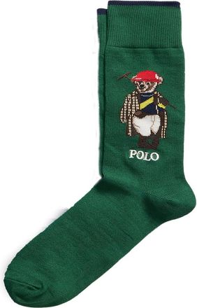 Ralph Lauren Socken mit Stretch und Polo-Bear-Motiv in