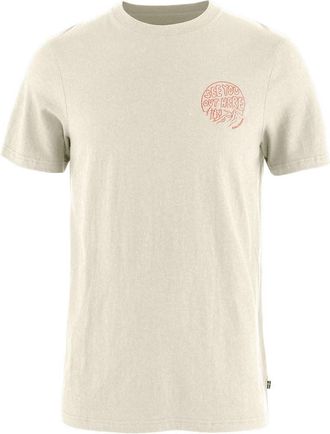 Fj&auml;llr&auml;ven Herren Hemp Blend Out Here M T-Shirt, Chalk White, XL