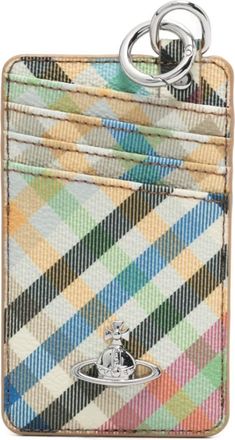 Vivienne Westwood Femme, Accessoires, Multicolore, Taille: ONE Size Vertical Card Holder Flat