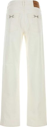 Gucci White Denim Jeans - White