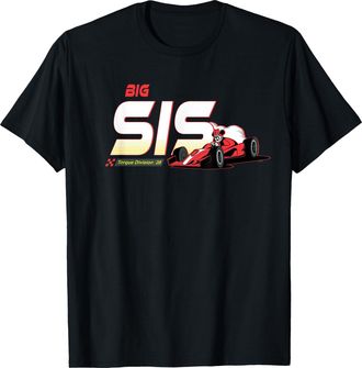Disney Racing Big Sis Family Trip Race Car Vacation Matching T-Shirt