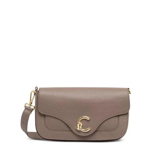Coccinelle Handtasche genarbtes Leder - - Bags - Damen - Braun - ONE SIZE