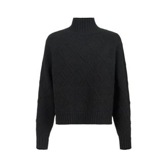 Elisabetta Franchi Femme, Pulls, Noir, Taille: 42 FR Tricots