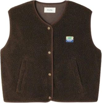 American Vintage Femme, Vestes, Brun, Taille: 36/38 FR Hoktown Vest