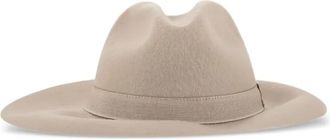Fay Hut mit breiter Krempe - Nude