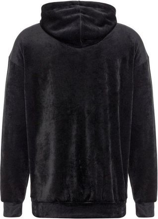 Red Bridge Hoodie aus Samt Stylischer Kapuzenpullover mit edlem Glanz