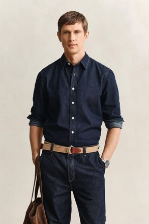 GANT Herren Jeanshemd (XXXL) DARK INDIGO