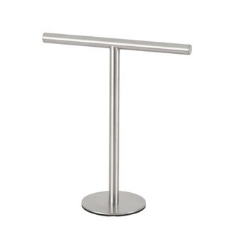 Generic Handtuchhalter - Compact Countertop Bar Rack, Drable T Form f&uuml;r Badezimmer | Einstellbare Kleiderb&uuml;gel, Rack-Veranstalter Waschlappe, Eitelkeit, Wasch