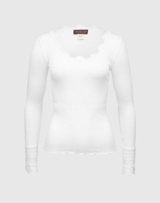 Rosemunde Langarmshirt (1-tlg) Spitze
