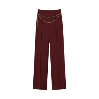 Twinset Damen, Hosen, Rot, XLGr&ouml;&szlig;e