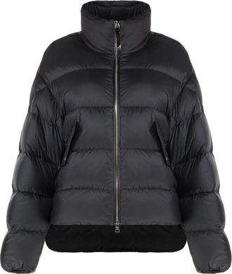 Moncler Femme, Vestes, Noir, Taille: 40 FR Blas Short Down Jacket