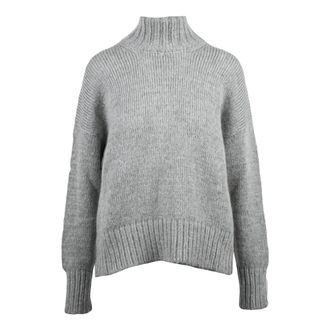 Alpha Studio Rollkragenpullover - - Knitwear - Damen - Grau - S