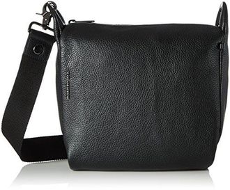 Mandarina Duck Sac à Bandoulière Noir (Noir) Mellow Leather P2fzt52 24x24x10 (L x H x W)