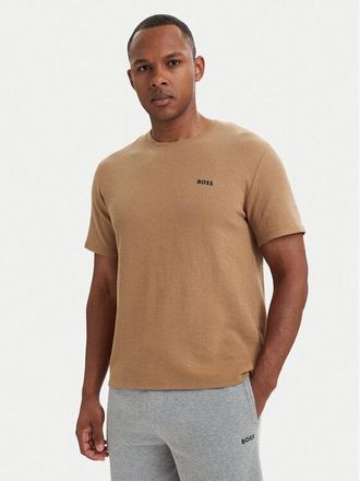 HUGO BOSS T-Shirt Waffle 50535891 Beige Regular Fit