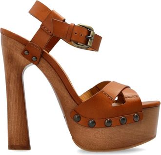 Dsquared2 Femme, Chaussures, Brun, Taille: 37 1/2 EU Sandales &agrave; plateforme
