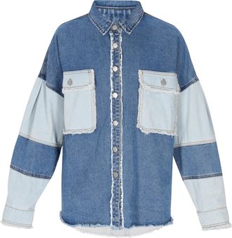 Faina Jacke Frauen Blau