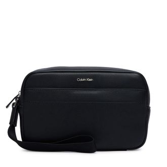 Calvin Klein Umh&auml;ngetasche Calvin Klein Raised Pouch W/ Handle LV04D1277G Schwarz