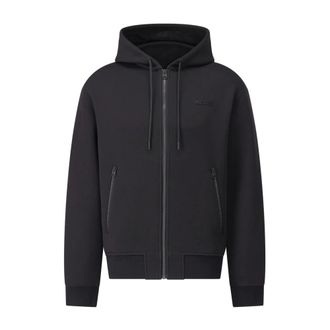 Mackage Homme, Sweatshirts et sweats &agrave; capuche, Noir, Taille: M Sweat Jacket Krystos avec Logo