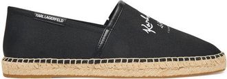 Karl Lagerfeld Espadrilles KL70126 Schwarz
