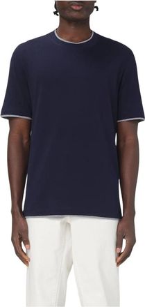 Brunello Cucinelli Herren, Oberteile, Blau, XLGr&ouml;&szlig;e