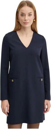 Twinset Damen, Kleider, Blau, SGr&ouml;&szlig;e