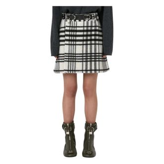 J.W.Anderson Padlock Strap Minirock - - Skirts - Damen - Schwarzk - 2XS