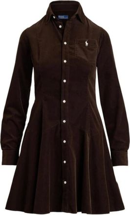 Ralph Lauren Damen, Kleider, Braun, XSGr&ouml;&szlig;e