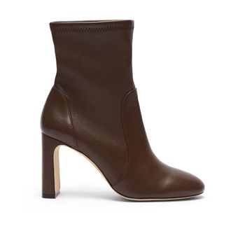 Stuart Weitzman Femme, Chaussures, Brun, Taille: 35 1/2 EU Babette Sock Bootie 85