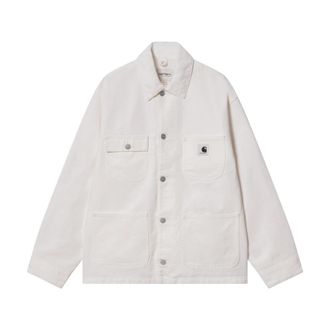 Carhartt Work in Progress OG Michigan Coat - - Jackets - Damen - Wei&szlig; - M