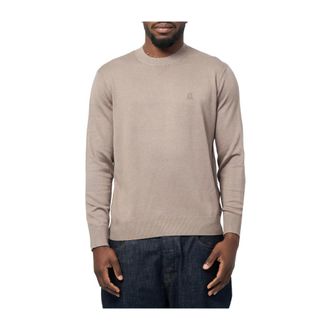 A|X Armani Exchange Pullover mit Rundhalsausschnitt - - Knitwear - Herren - Beige - XS