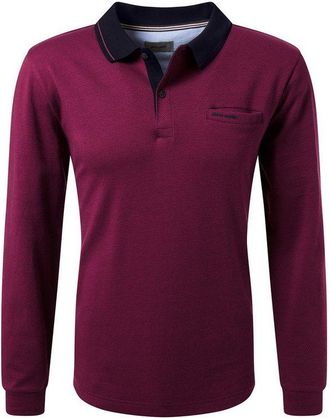 Pierre Cardin Langarmshirt (1-tlg) aus 100 Prozent Baumwolle