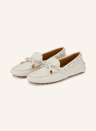 Tod's Tods Mokassins Gommino weiss
