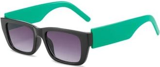 Generic Trend Lunettes de soleil de luxe pour homme et femme Tendance Classique Lunettes dextérieur Voyage Conduite Nuances UV400, Vert dégradé gris, Taille u