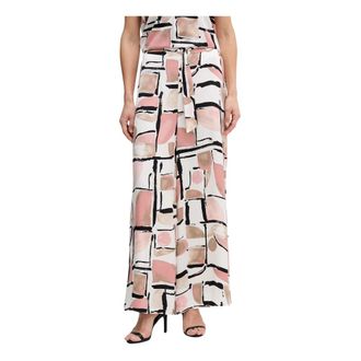 Joseph Ribkoff Weite Hose mit abstraktem Muster - - Trousers - Damen - Mehrfarbig - M