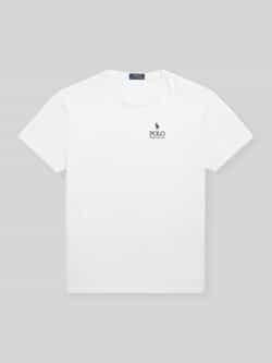 Polo Ralph Lauren Relaxed Fit T-Shirt aus reiner Baumwolle mit Logo-Stitching
