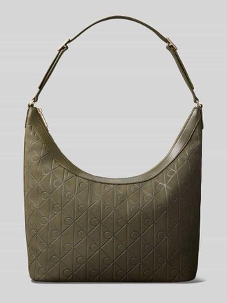 Calvin Klein Henkeltasche mit Logo-Pr&auml;gung