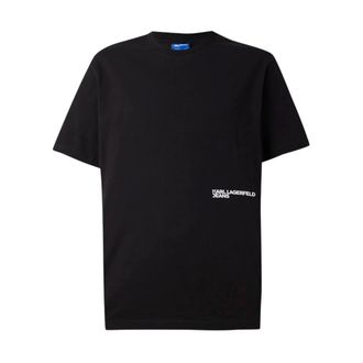 Karl Lagerfeld Homme, Tops, Noir, Taille: L Eclipse Tee