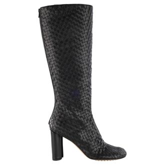Bottega Veneta Bottes &agrave; talon - Femme - Chaussures - Noir - Taille: 36 EU