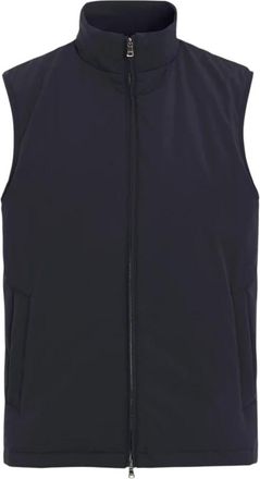 Oscar Jacobson Homme, Vestes, Bleu, Taille: L Padded Liner Vest ZIP