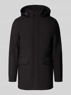 Geox Regular Fit Parka mit abnehmbarer Kapuze