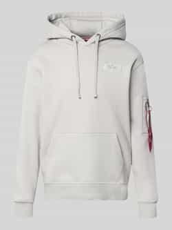 Alpha Industries Hoodie mit K&auml;nguru-Tasche