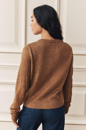 Laura Ashley Strickjacke Laura Ashley Strickjacke mit Argyle-Muster (1-tlg)