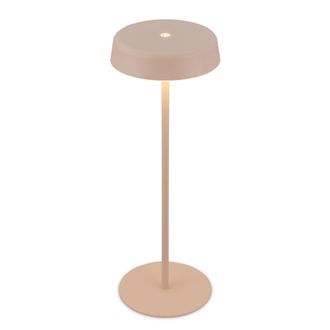 Briloner LED Tischlampe kabellos IP44 mit Touch, dimmbar, warmwei&szlig;es Licht, Nachttischlampe, Leselampe, LED Lampe, Campinglampe, Tischleuchte, Akkulampe, Outdo