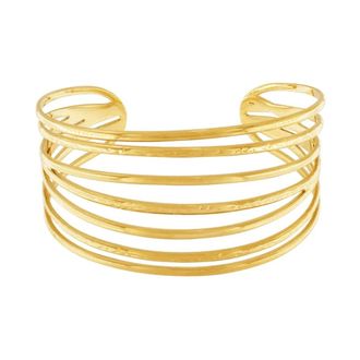 Dansk Copenhagen Vergoldetes Statement-Manschettenarmband - - Accessories - Damen - Gelb - ONE SIZE