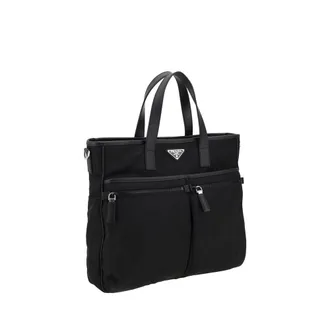 Prada Mens Black Nylon Shoulder Bag