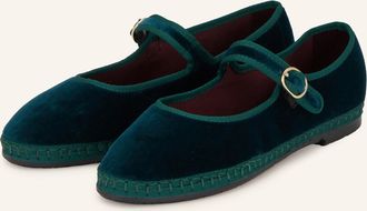 Flabelus Flabelus Mary-Jane-Ballerinas Leonor gruen