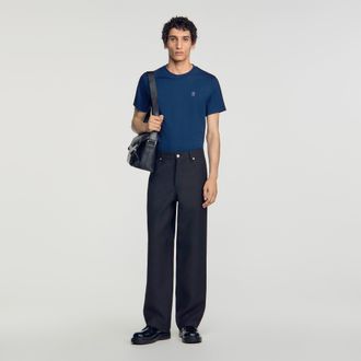 Sandro Gerade geschnittene 5-Pocket-Hose