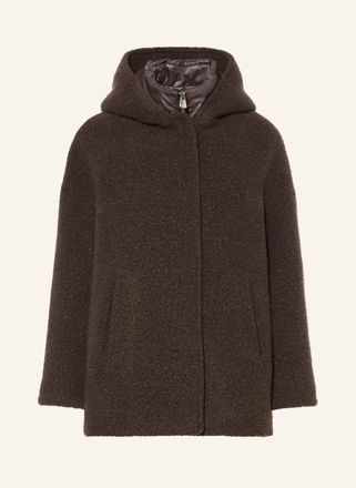 Cinzia Rocca Icons Cinzia Rocca Teddyfell-Jacke Mit Herausnehmbarer Blende braun